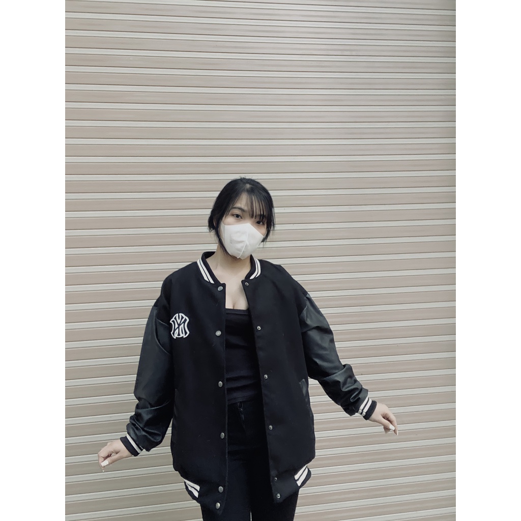 Mua Áo varsity MLBB Miuzi với 2 màu phổ thông,Áo Bomber Độ MIXI DT THEM ...