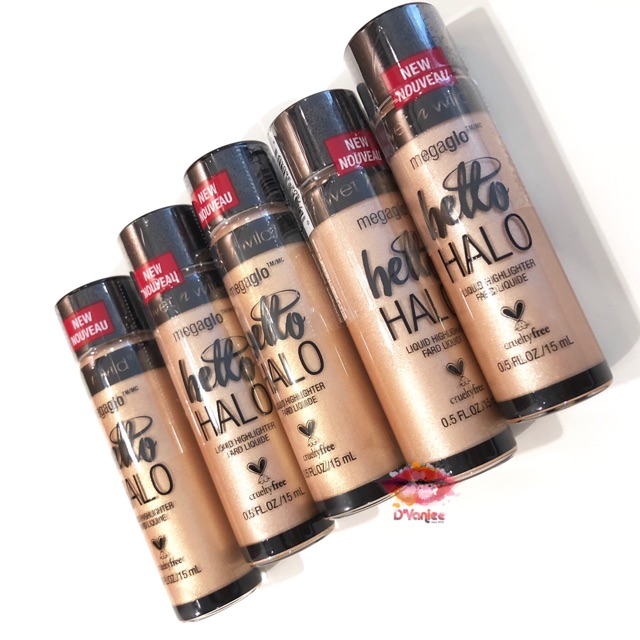Kem Bắt Sáng Mega Glo Hello Halo Liquid Highlight | Shopee Việt Nam
