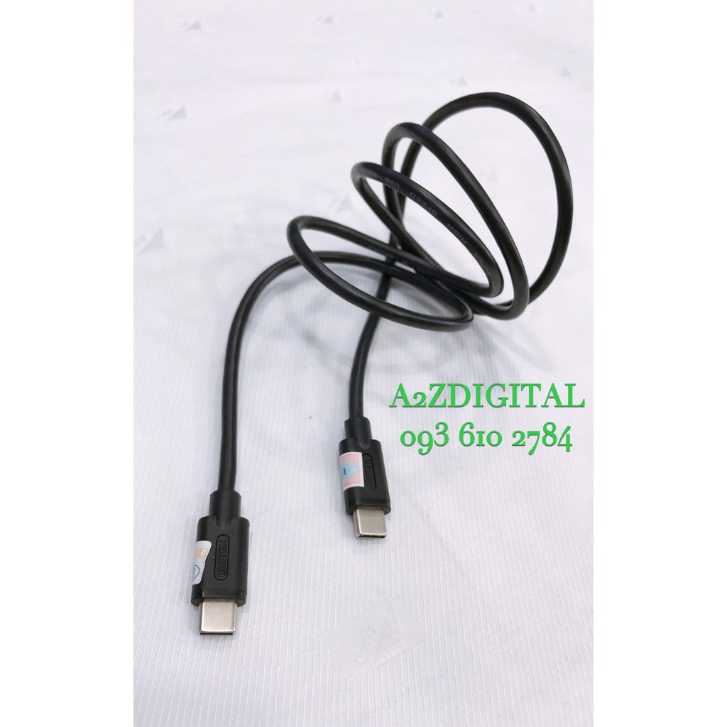 Mua DÂY CÁP 2 ĐẦU USB TYPE-C ĐỰC UNITEK YC477 giá rẻ nhất | TecKi.Vn