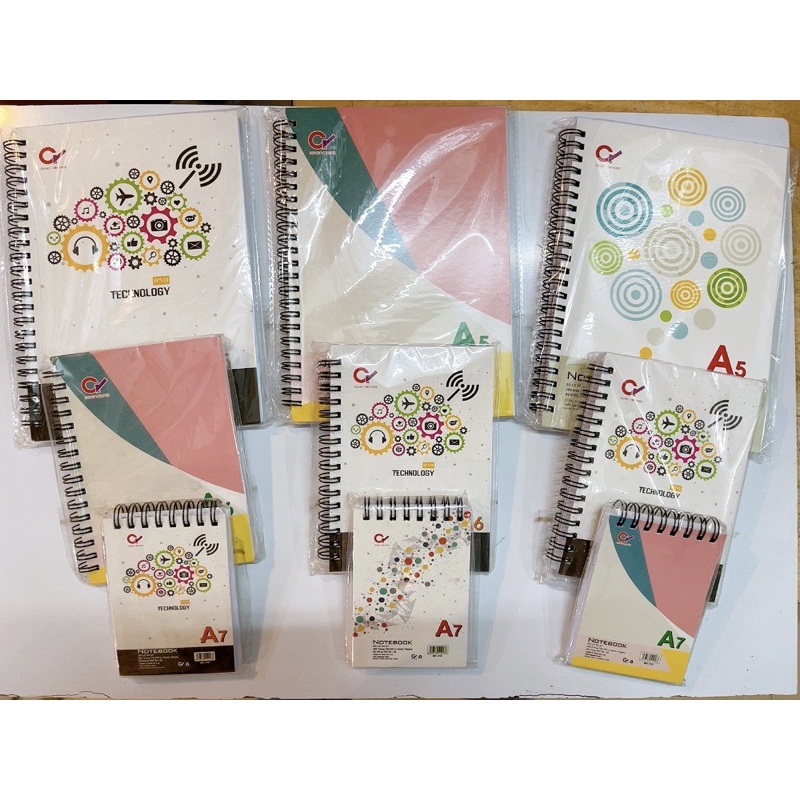 Sổ tay Notebook (A5-6-7) có dòng kẻ | Shopee Việt Nam