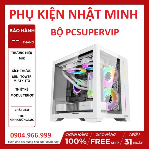 Mua Bộ PC super VIP full trắng 3060 ultrawhite 9 fan led đồng bộ id ...