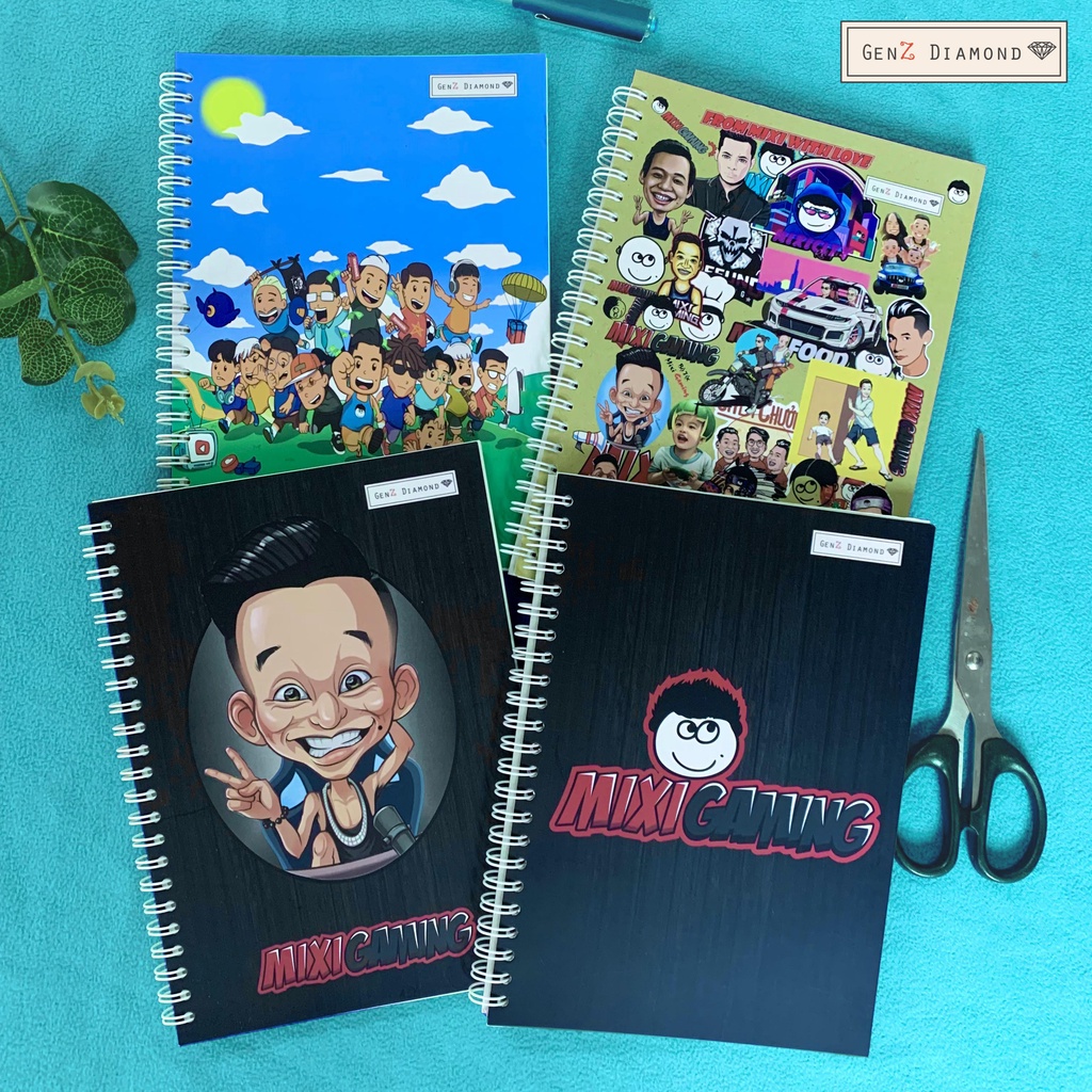 Mua Sổ Tay Mixi Gaming, Sổ Tay A Độ Mixi, Team Refund 2022 Gáy Xoắn Lò ...