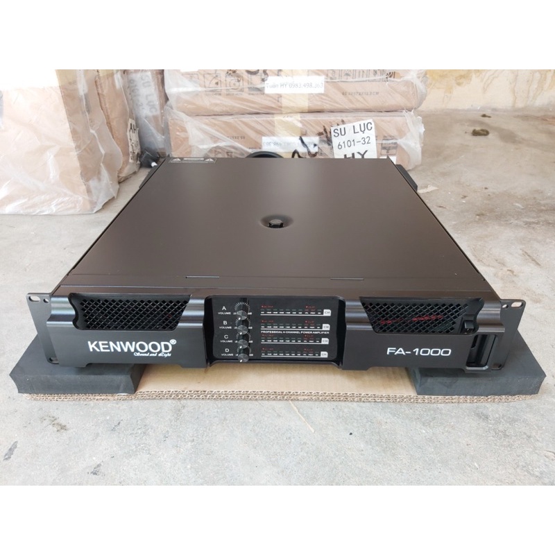 ĐẨY KENWOOD FA1000 và pioneer chạy 4 Kênh chuyên công trình và gia đình ...