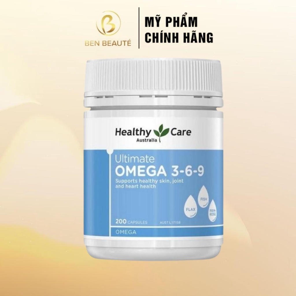 Mua Viên Uống Healthy Care Ultimate Omega 3-6-9 Hộp 200 Viên giá rẻ ...