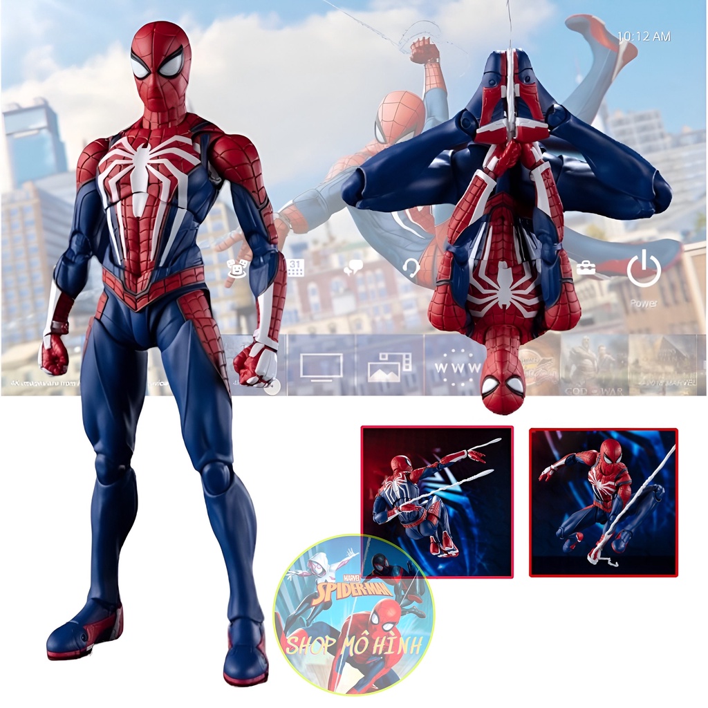 Mua Mô Hình Spider Man PS4 SHF phiên bản game giá rẻ nhất | TecKi.Vn