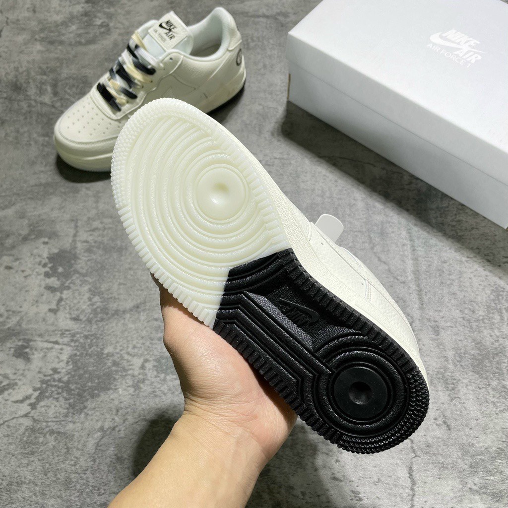 Mua Giày _Nike Air Force 1 Low Brook.Lyn Sail Black, AF1 Màu trắng sữa ...