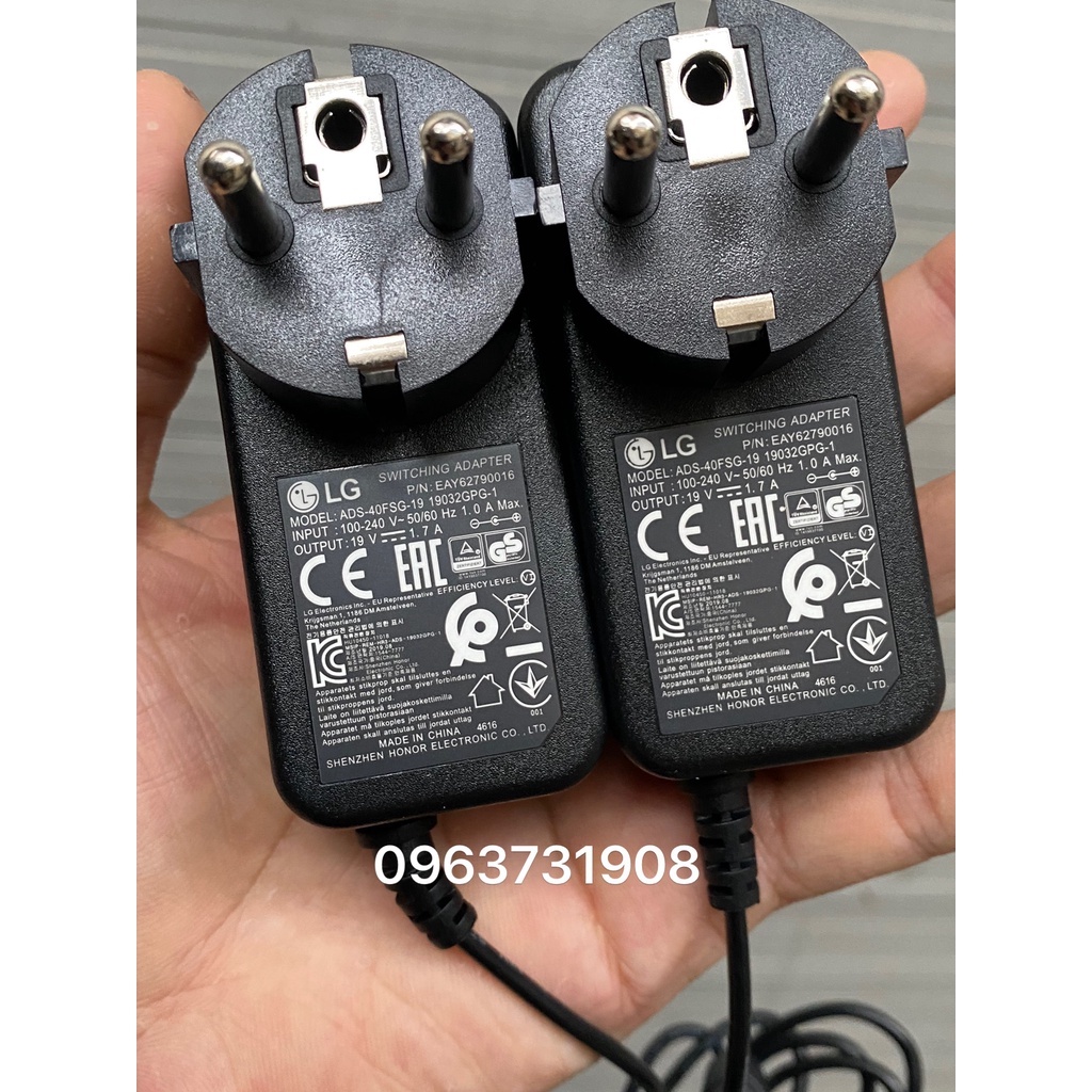 Adapter Nguồn Màn Hình LG 27EA33 19V Chính Hãng