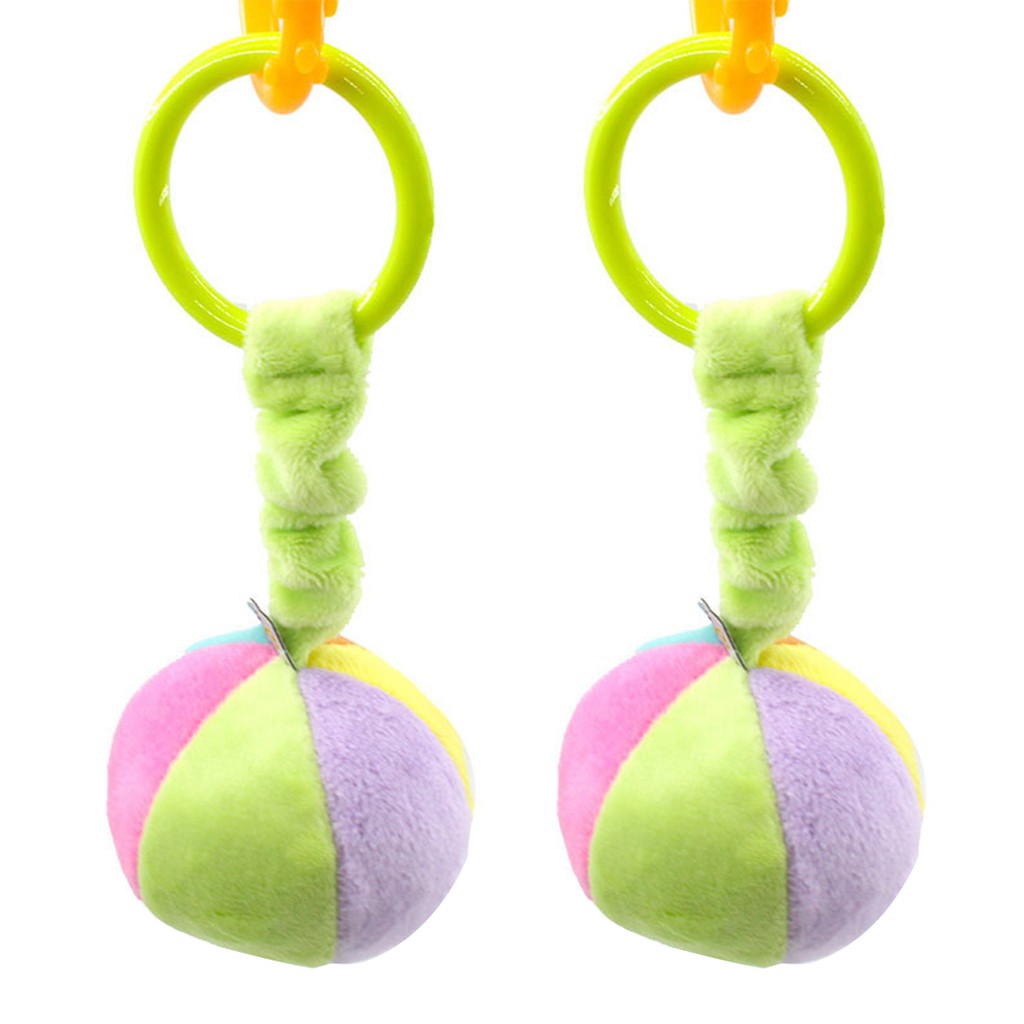 2PCS Baby Rattle Toy Creative Lovely Hanging Rattle Toy Stroller ...