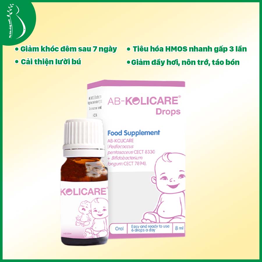 Mua Men Vi Sinh AB - Kolicare Cho Trẻ Táo Bón Lười Bú Chậm Tăng Cân và ...