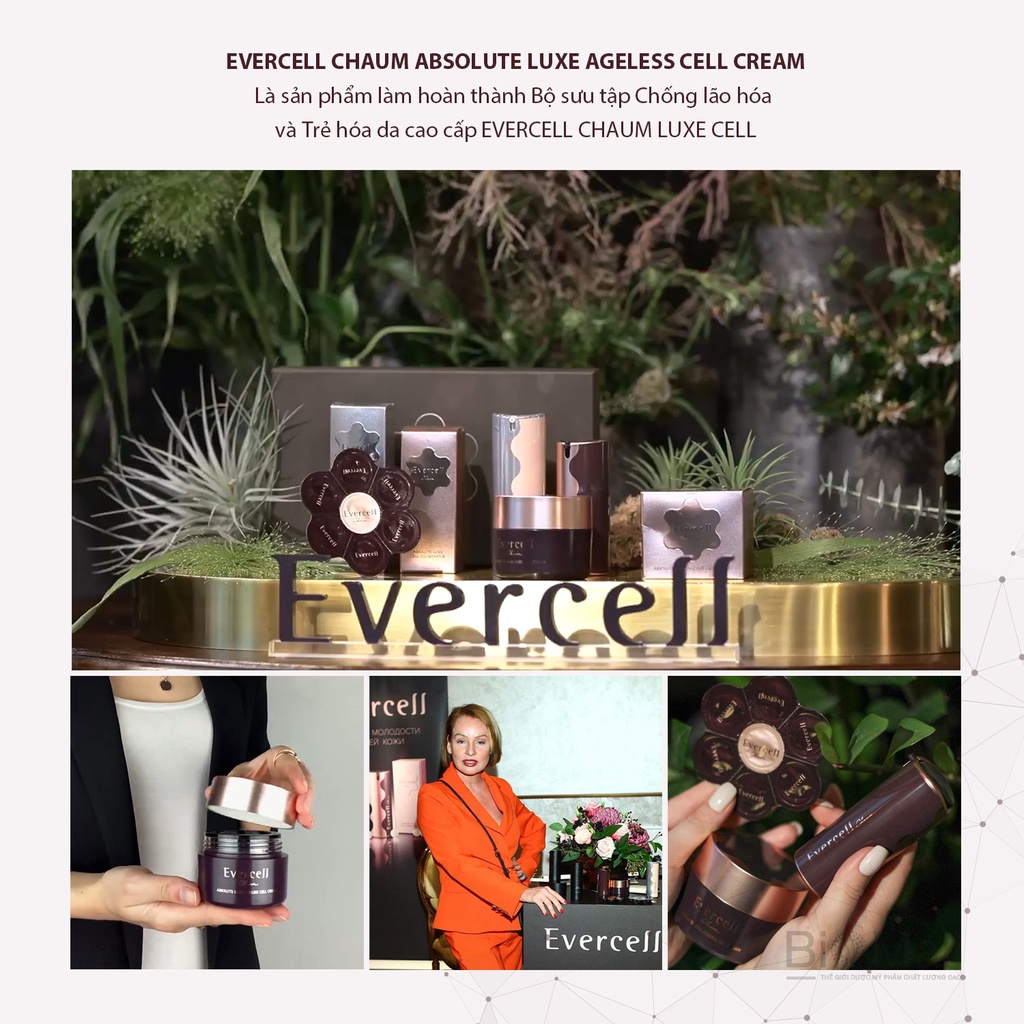 Mua Kem nuôi dưỡng tái tạo Tế bào gốc EVERCELL Chaum Absolute Luxe Ageless Cell Cream 50ml giá ...