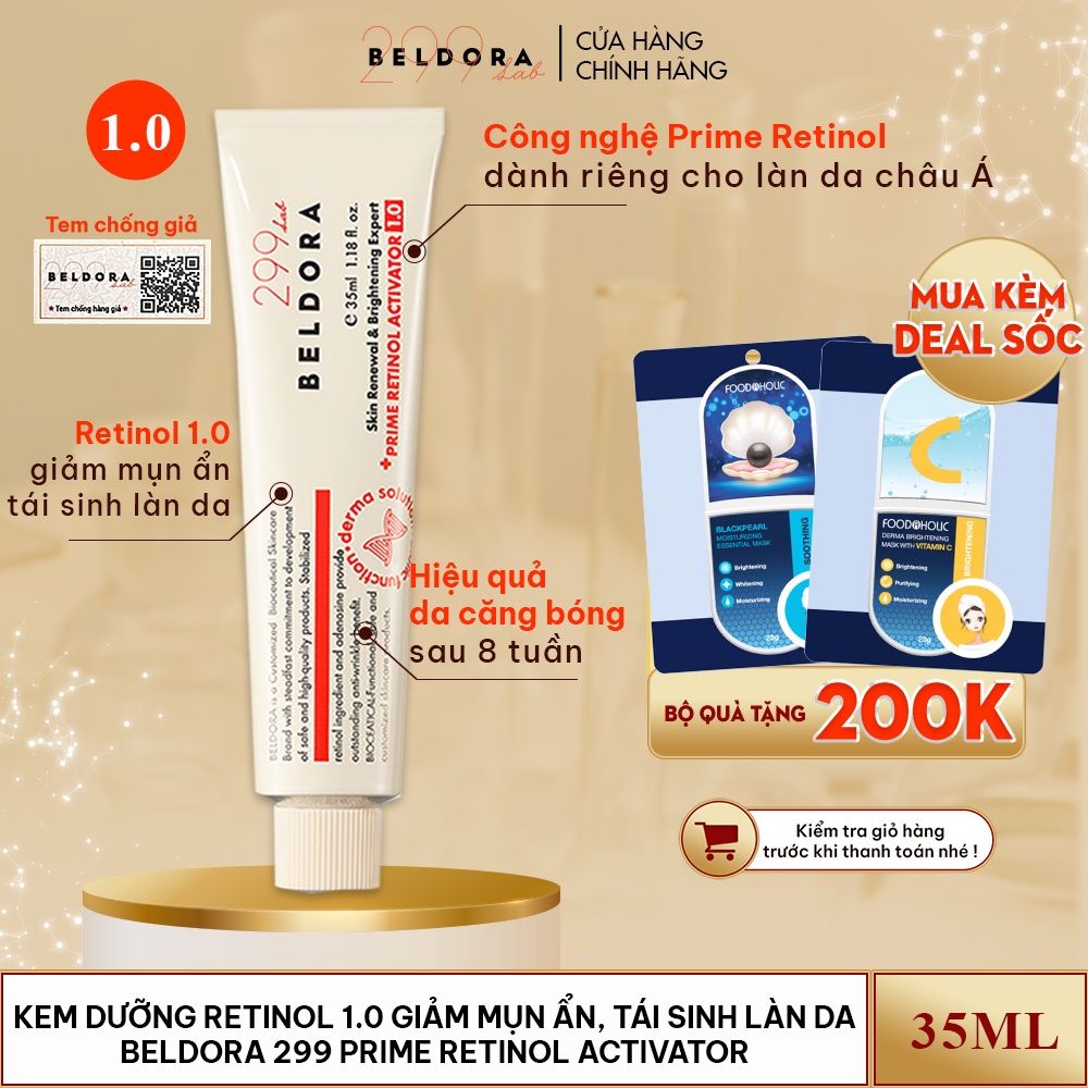 Mua Kem Dưỡng Retinol 1.0 Tái Tạo Tế Bào, Căng Bóng Làn Da, Giảm Mụn Ẩn ...
