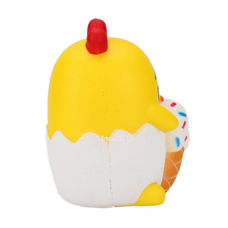 13cm Cute Chicken Squishy Super Slow Rising Jumbo Yellow Chick JK15 ...