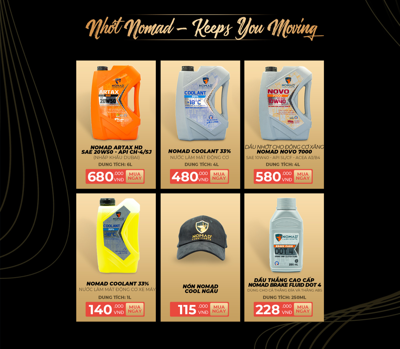 Nomad Lubricants, Cửa hàng trực tuyến | Shopee Việt Nam