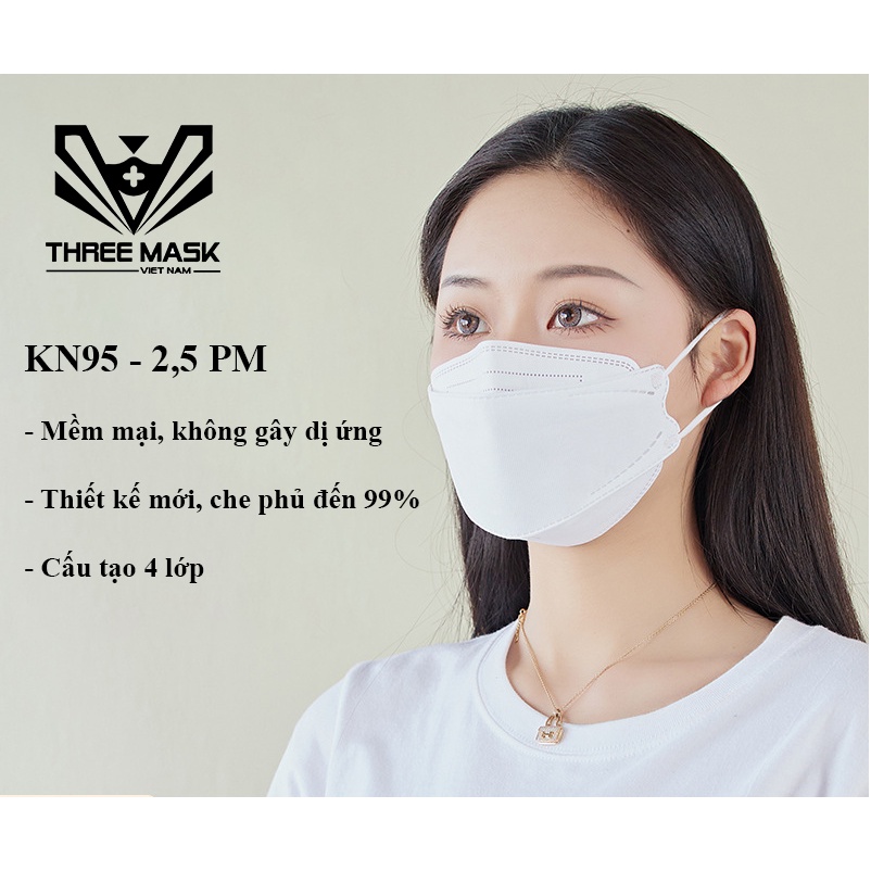 Gói 10 Khẩu trang KN94 Lọc Bụi Mịn 2,5PM Hàn Quốc | Shopee Việt Nam