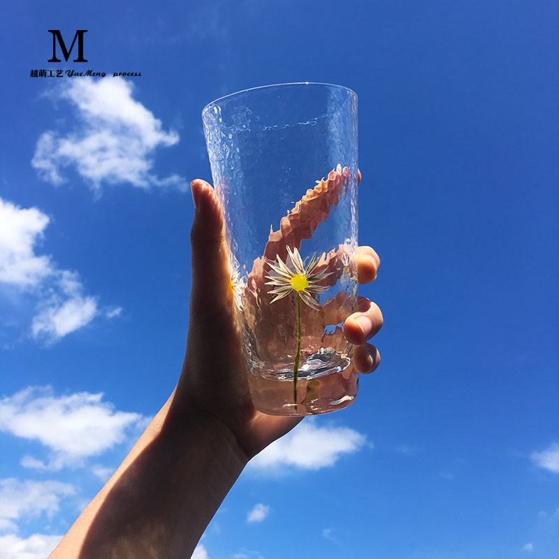 Ly Thủy Tinh Uống Rượu Uo9 In Hình Hoa Cúc Kiểu Nhật Bản Sáng Tạo ...