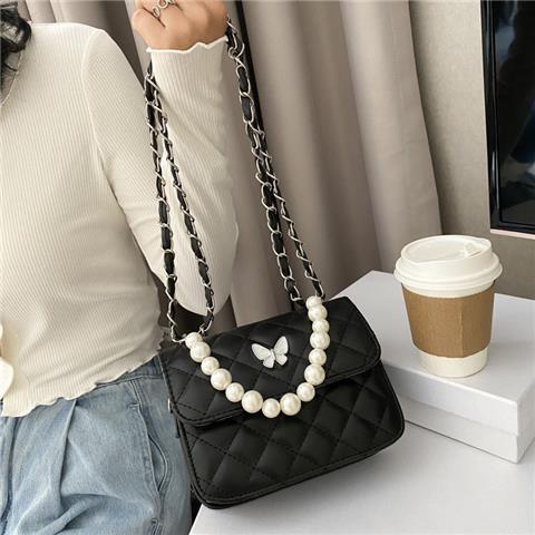 French niche underarm bag womens 2022 new all-match Pearl portable ...