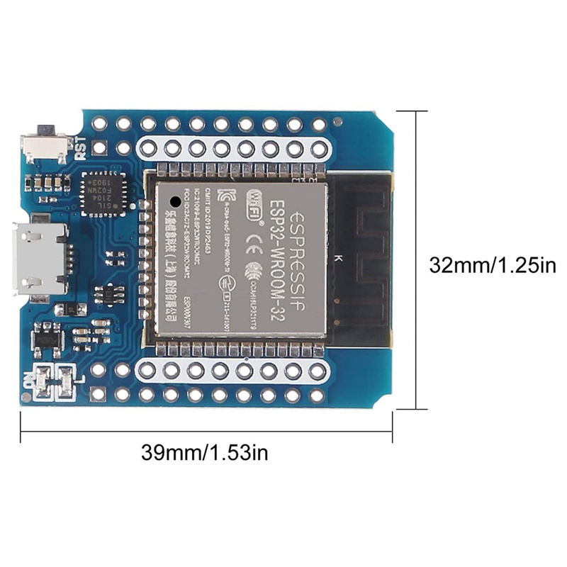 4 Bo Mạch Phát Triển Bluetooth D1 Mini NodeMCU ESP32 ESP-WROOM-32 WLAN ... 4 Bo Mạch Phát Triển Bluetooth D1 Mini NodeMCU ESP32 ESP-WROOM-32 WLAN ...