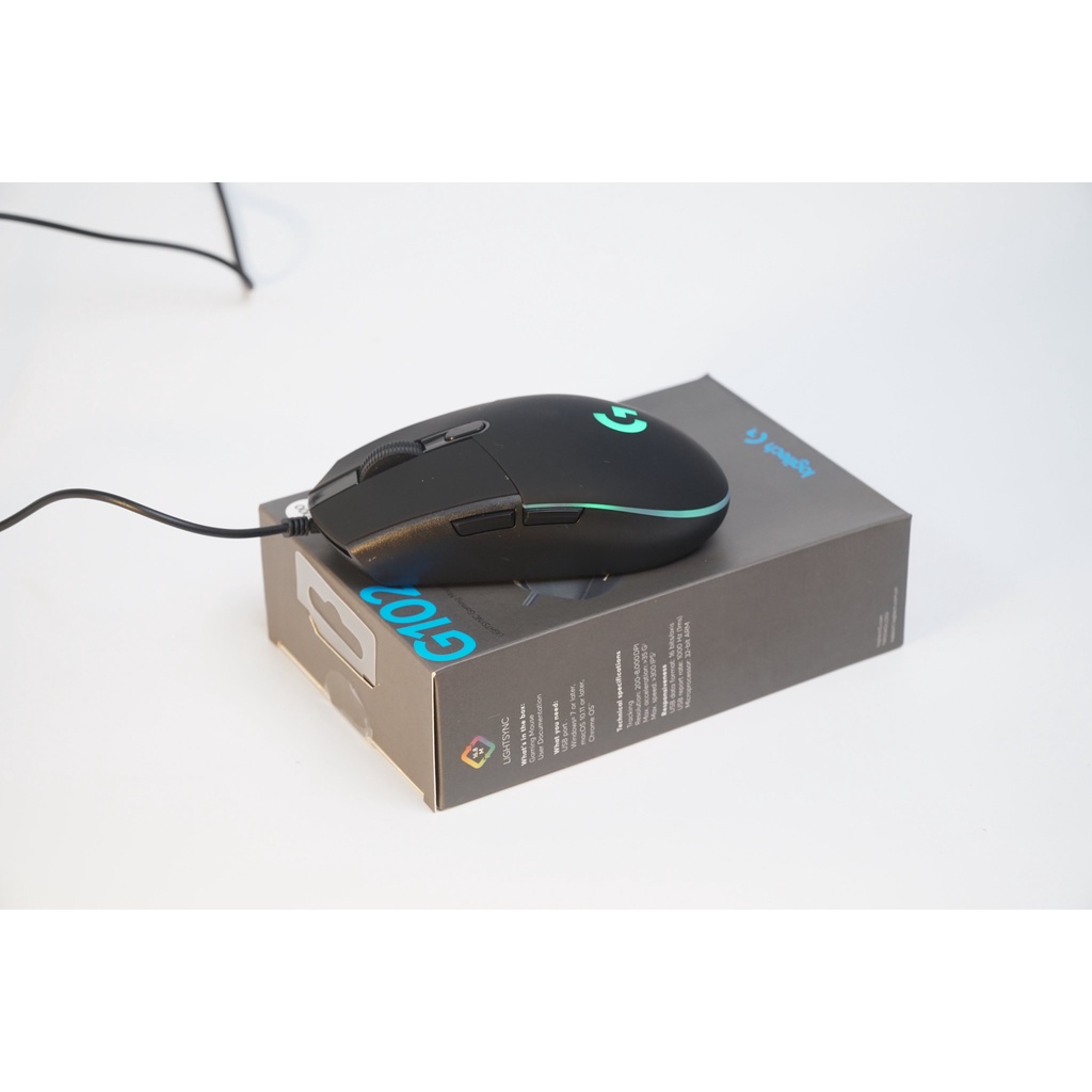 Mua Chuột gaming chuột máy tính logitech G102 Led RGB 8000DPI tặng kèm ...