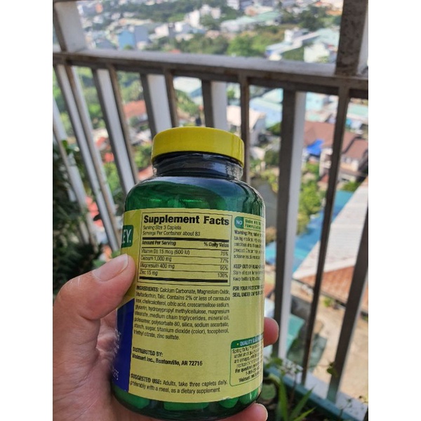 Mua Viên uống canxi maggie kẽm vitamin D3. Spring Valley Calcium ...