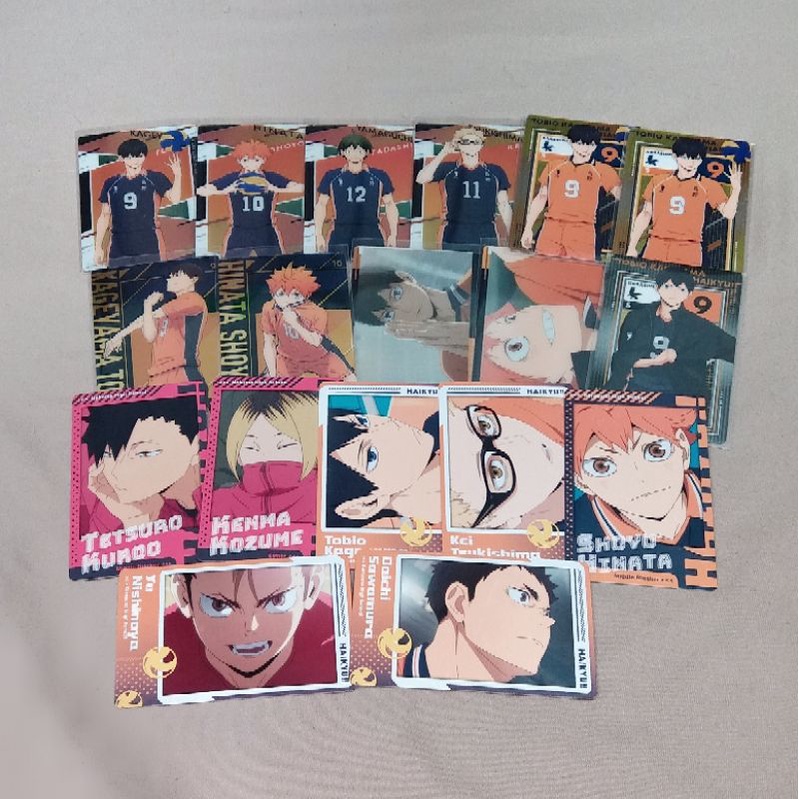Mua Thẻ bài clear card metal neon snapmide Haikyuu nhân phẩm giá rẻ ...