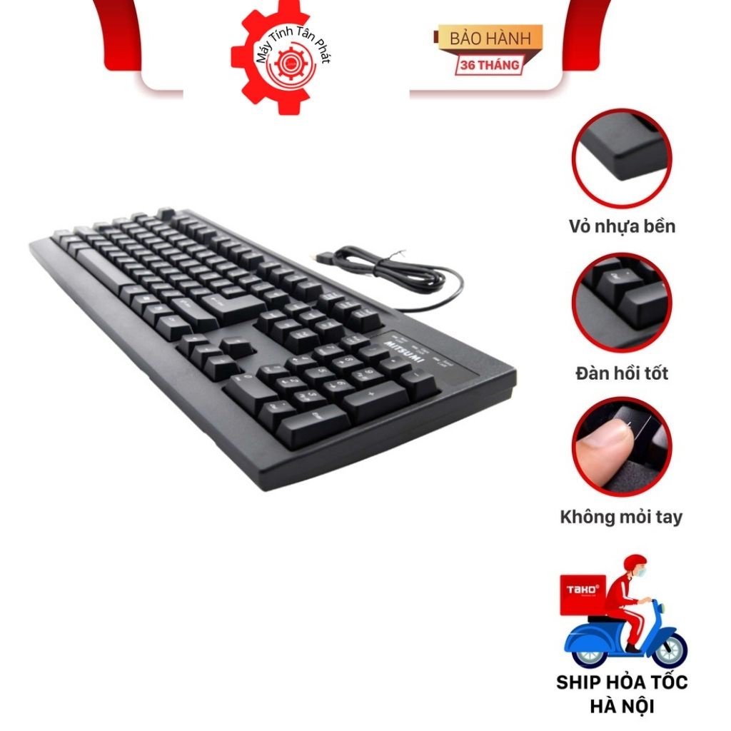 Mua Bàn phím máy tính Mitsumi KFK-EA4XT huyền thoại có dây cổng usb ...