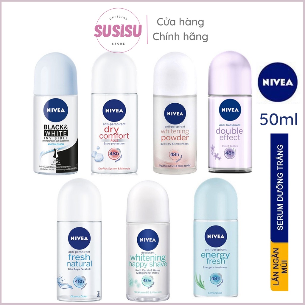 Mua Lăn khử mùi nữ Nivea 48h | Lăng nách nữ thơm Nivia 50ml (chính hãng ...