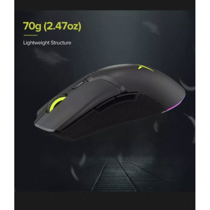 Mua Chuột không dây gaming Delux M800 Pro pixart 3370 dpi 19000 giá rẻ ...