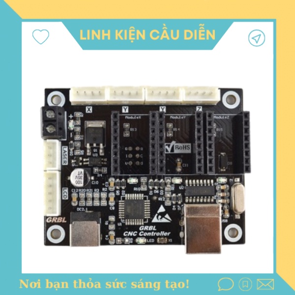 Mua Mạch Điều Khiển Máy CNC Mini Grbl giá rẻ nhất | TecKi.Vn