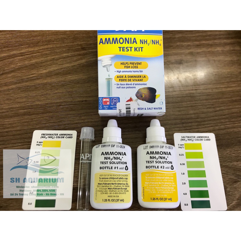 bộ test Nh3, Nh4 API Test Kit | Shopee Việt Nam