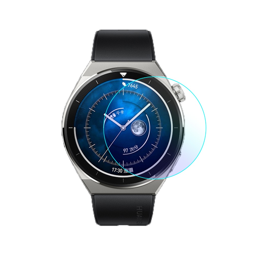 HUAWEI WATCH GT3 PRO 46MM TITANIUM WITH BLACK SPORT STRAP