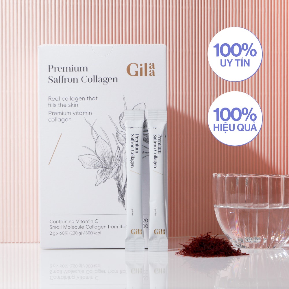 Mua Thực Phẩm Bổ Sung Dạng Bột Gilaa Collagen Cao Cấp Kết Hợp Saffron ...