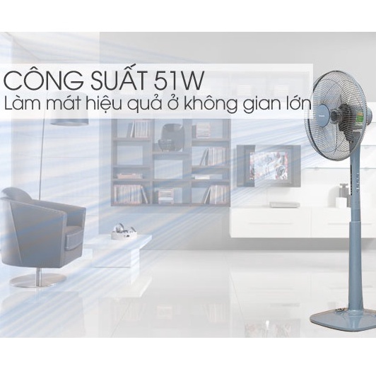 Mua Quạt đứng PANASONIC F-409KBE (Màu Be) quạt cây có remote điều khiển ...