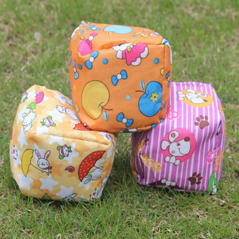 Cotton cloth stuffed plush cartoon hand ball sandbag doll educational ...