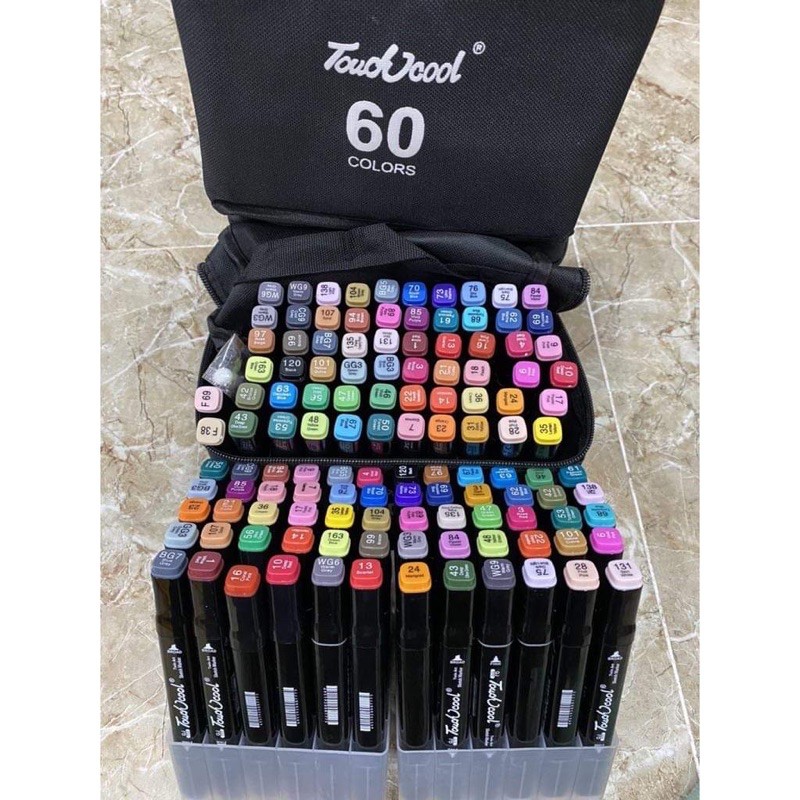 [Hot sale] Bút màu Maker Touchcool 48-60 Màu | Shopee Việt Nam