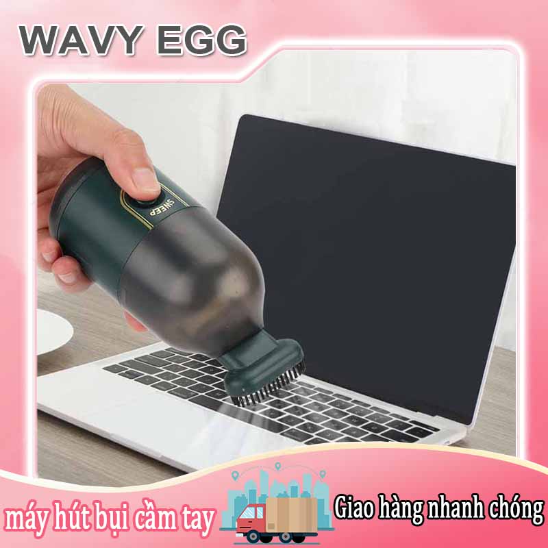 Mua 【WAVY EGG】Máy hút bụi để bàn mini không dây cầm tay Bàn phím máy ...