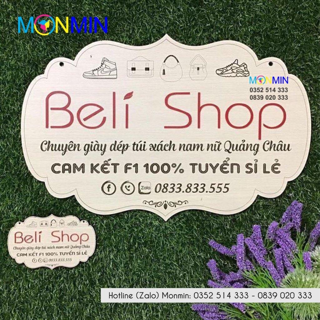 Mua Biển gỗ , bảng hiệu livestream, biển shop bán hàng online, biển ...
