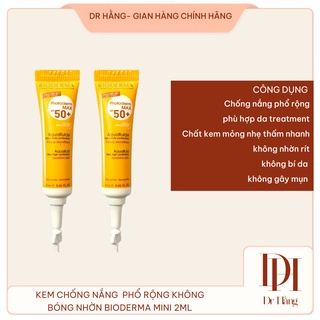 Sample Bioderma kem chóng nắng giảm bóng nhờn cho mọi loại da photoderm ...