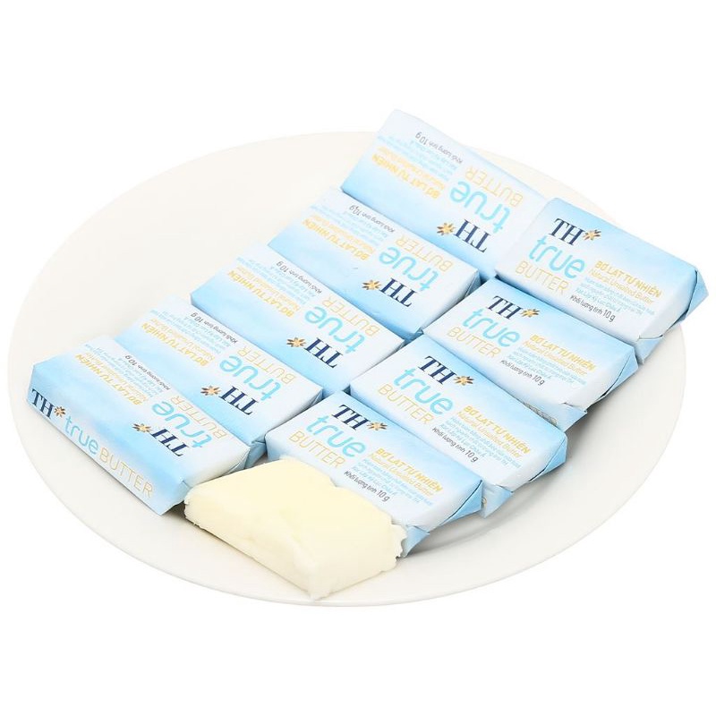 Mua Bơ lạt tự nhiên TH True Butter vỉ 100g (10 gói x 10g) giá rẻ nhất ...