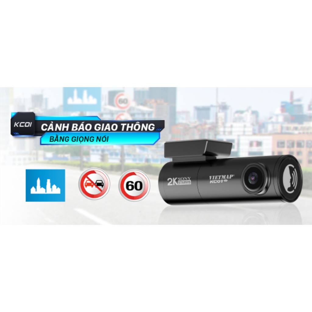 [Kèm Thẻ Nhớ 128Gb] Camera Hành Trình Vietmap KC01 Ver 2.0 | WebRaoVat - webraovat.net.vn