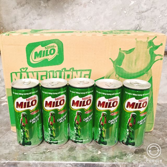 Thùng 24 lon Sữa Nestle Milo lon nước 240ml | Shopee Việt Nam
