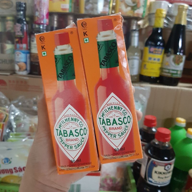 Tương Ớt Đỏ, Sốt Ớt Đỏ hiệu TABASCO 60ml | Shopee Việt Nam