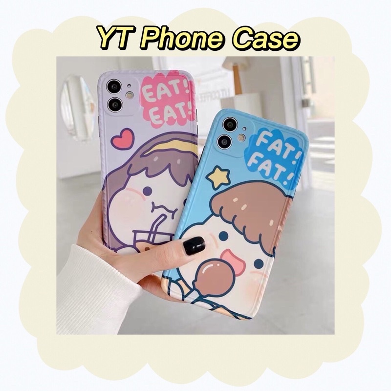 Ốp Lưng IMD iPhone 66plus77plus88plusXXsXsmax1111promax Eat Fat - MixASale