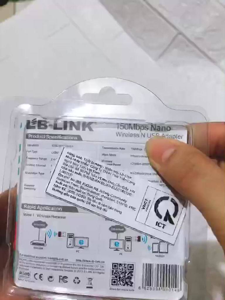 USB Wifi LB-LINK BL-WN151, BL-WN155A tốc độ 150Mbps,Bộ thu Wifi TP-Link ...