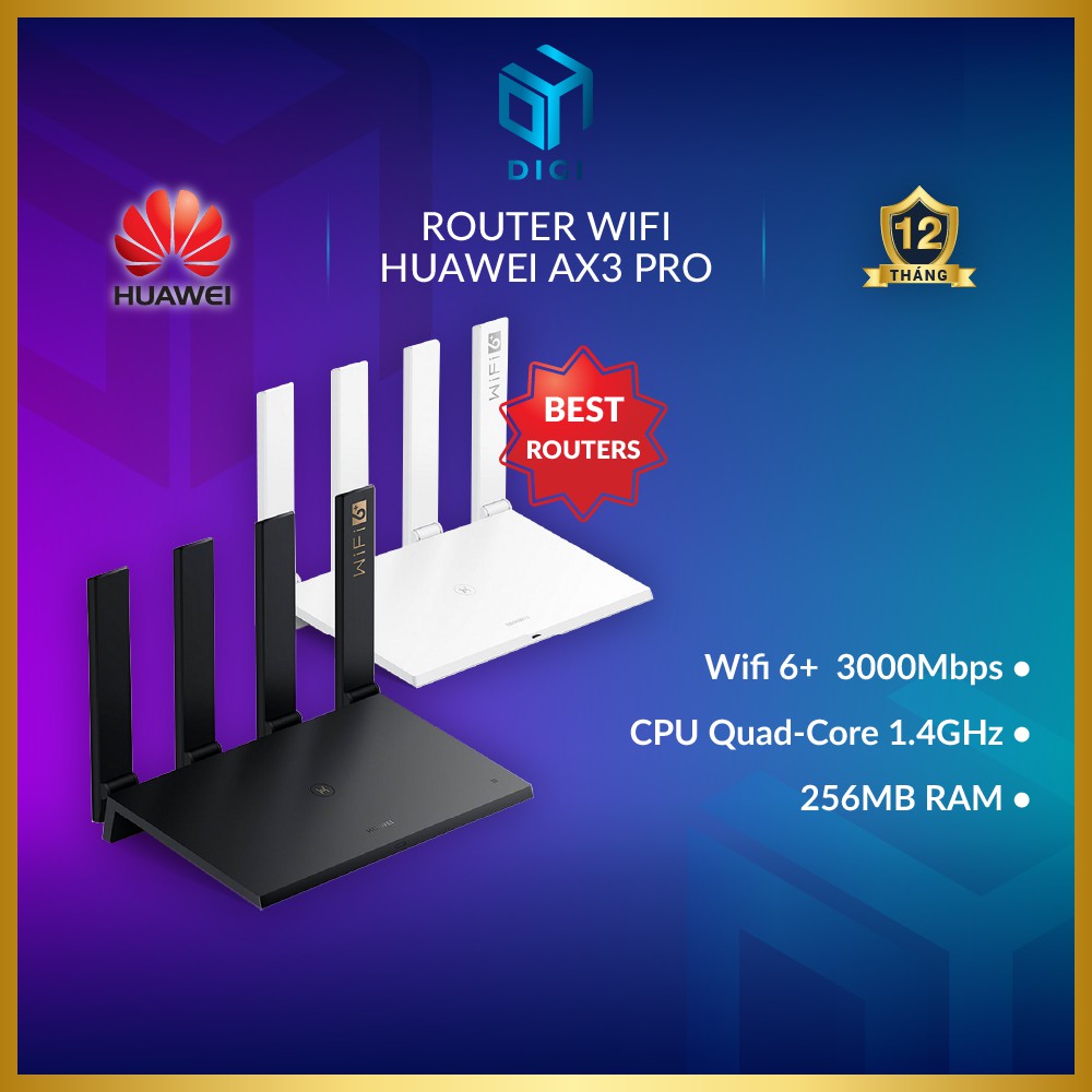 Huawei Router WiFi 6+ AX3 / AX3 Pro [160Hz 3000Mbps Mesh] | Shopee Việt Nam