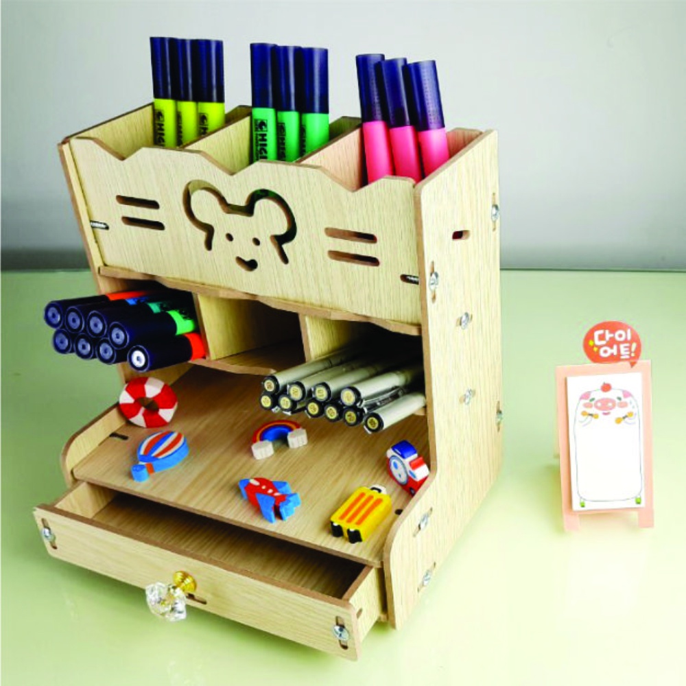 Kệ bút để bàn - kệ hồ sơ dụng cụ văn phòng - kệ điện thoại máy tính ...