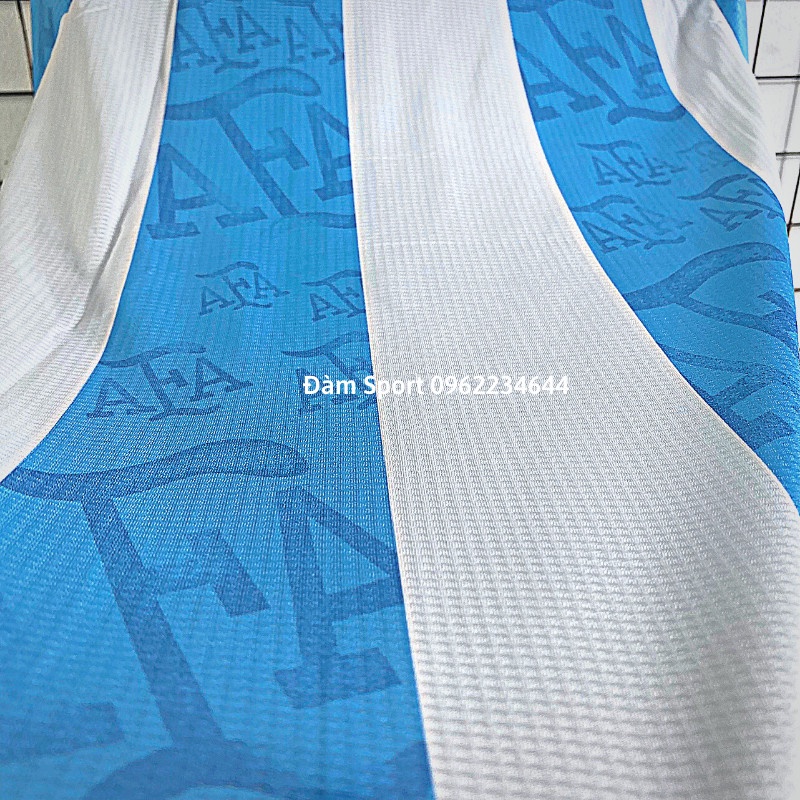 Áo đội tuyển Argentina bản đấu 2022 2023 xanh trắng, bộ quần áo đá bóng ...