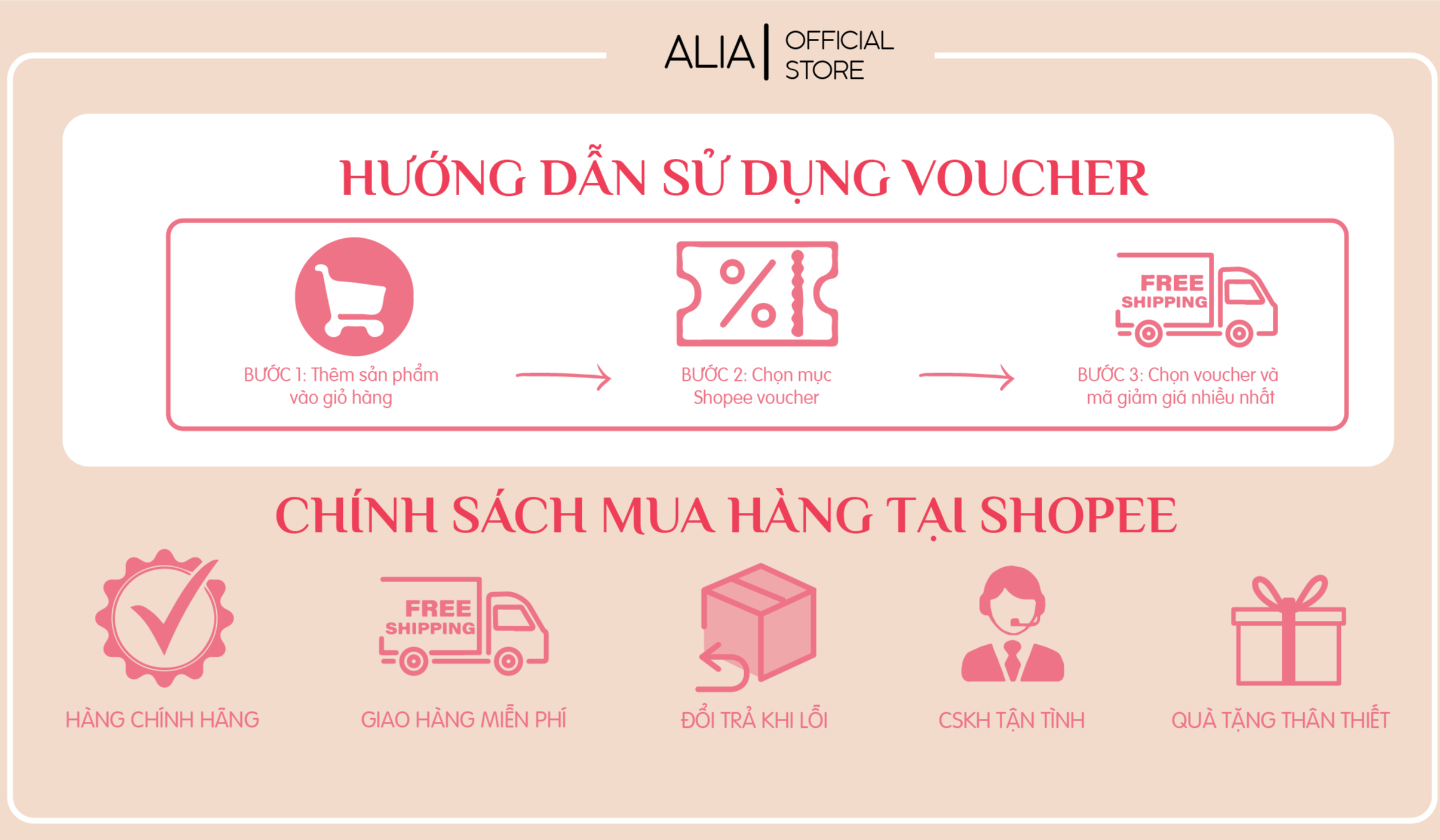 ALIA Official Store, Cửa hàng trực tuyến | Shopee Việt Nam