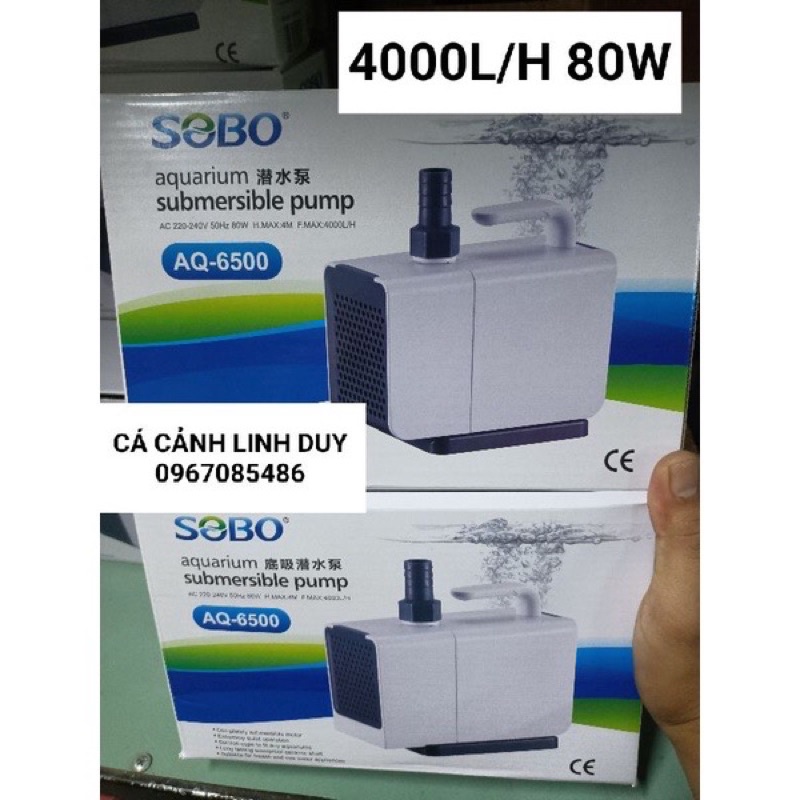 Máy bơm SOBO AQ 4500 ,SOBO AQ 5500 ,AQ6500 | Shopee Việt Nam