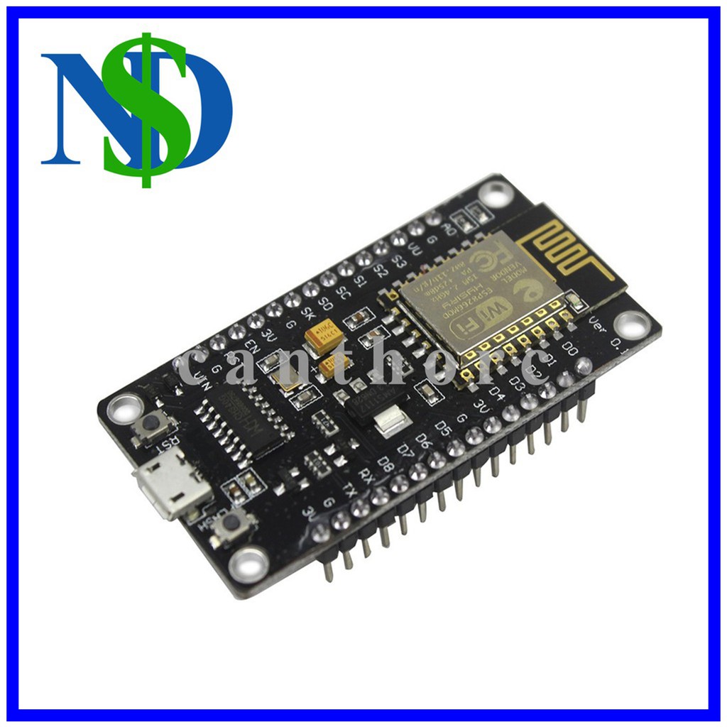 Module ESP8266 Arduino thu phát Wifi NodeMcu Lua WIFI V3 CH340 - Lập ... Module ESP8266 Arduino thu phát Wifi NodeMcu Lua WIFI V3 CH340 - Lập ...