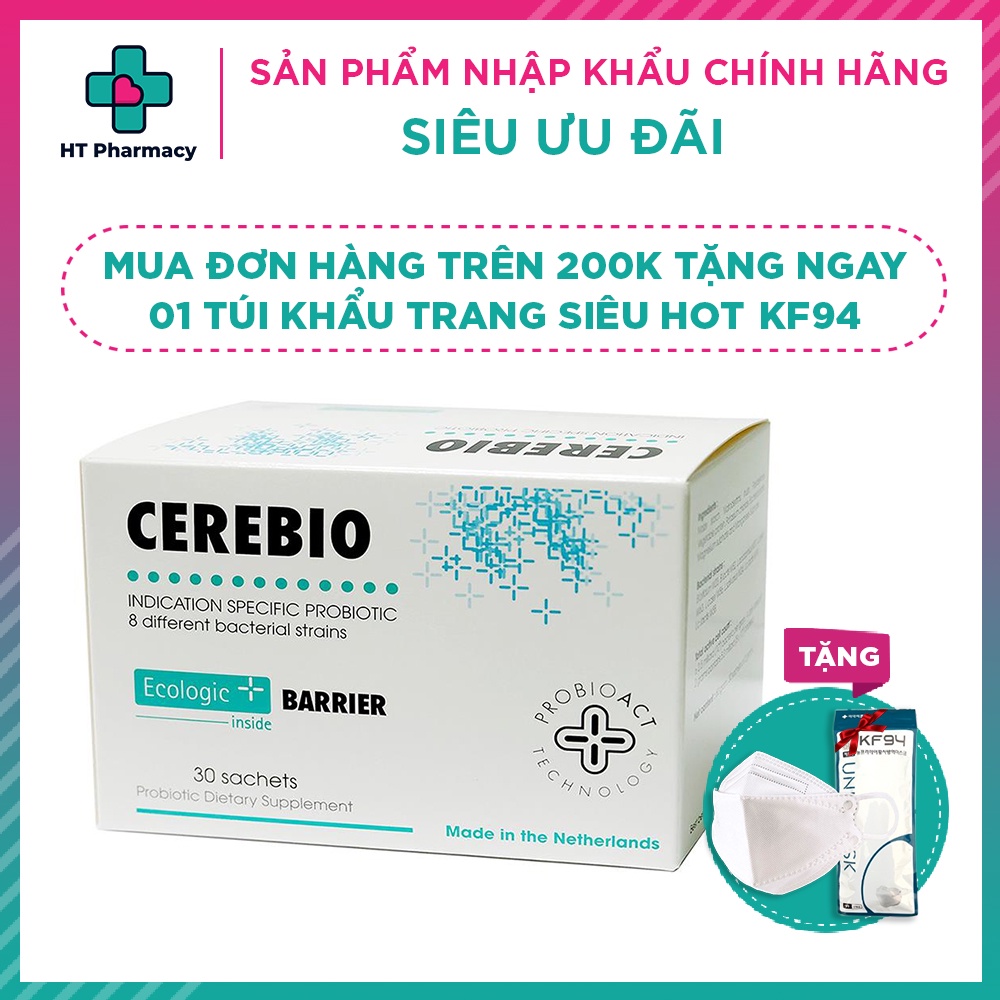 Cerebio - Men vi sinh Hỗ trợ cải thiện sức khỏe đường ruột | Shopee ...